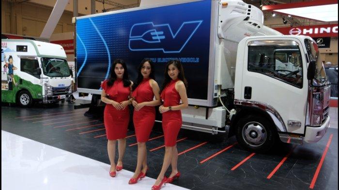 Selamat Tinggal Solar, Isuzu Perkenalkan Truk Listrik Elf EV di GIIAS 2022, Ini Spesifikasinya ...