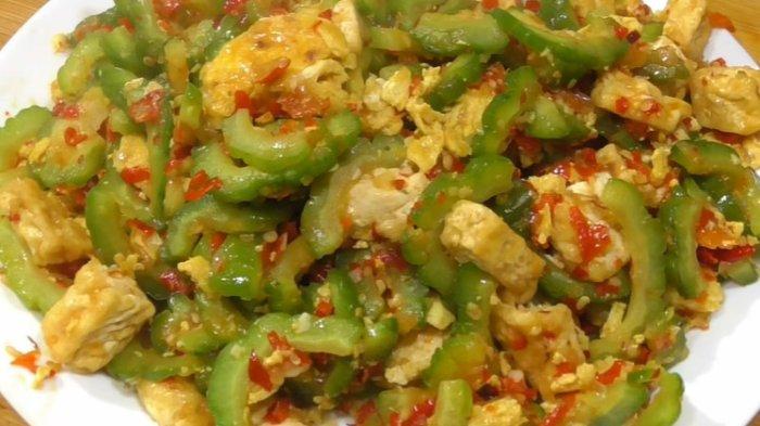 Resep dan Cara Membuat Tumis Pare Tidak Pahit - Tribunjateng.com