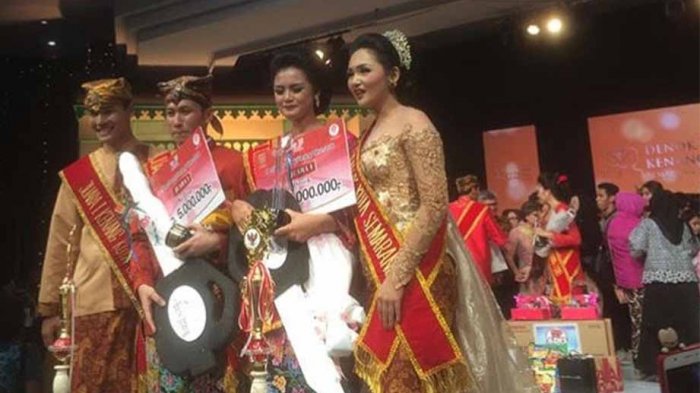WOW, Ini Dia Juara Denok Kenang Kota Semarang 2018 - Tribunjateng.com