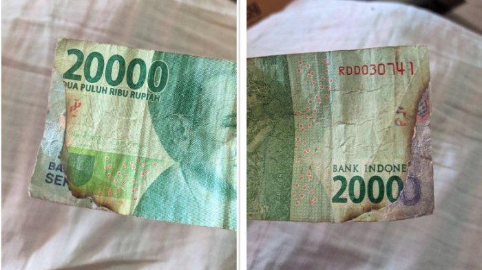 Viral Pemilik Warung Dapat Uang Sobek Rp 20 Ribu Disambung Sobekan Rp 1.000, Ini Kata Bank ...