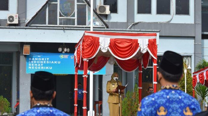 HKN ke 58, Pemkab Demak Ajak Masyarakat Gotong Royong Bangkit Dari Covid 19 - Tribunjateng.com