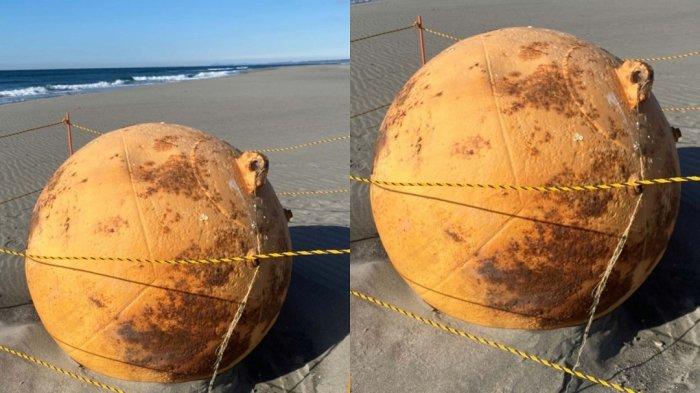 Viral Bola Raksasa Terdampar di Jepang Mirip Dragon Ball, Sempat Diduga ...