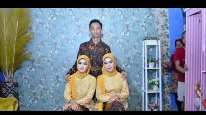 Potret Novri dengan Dua Gadis Cantik yang Akan Dinikahinya Viral, Pak Kades Beri Penjelasan ...