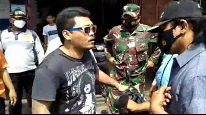 Bapak Gue Tentara! Covid itu Gak Ada! Teriak Pria Tak Pakai Masker ...