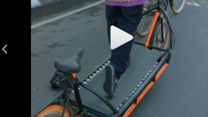 Viral Video Sepeda Treadmill di Semarang, Ini Cerita Sulaji Sang ...