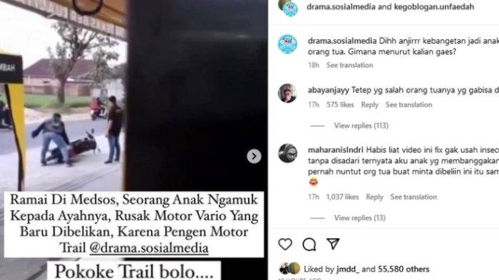 Viral Anak Merusak Motor Matic Karena Tak Dibelikan Motor Trail, Bagaimana Pola Asuh yang Benar ...