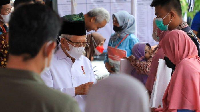 Wapres Senang, Penurunan Angka Kemiskinan Ekstrem di Jateng Sesuai Harapan - Tribunjateng.com