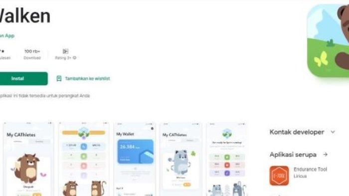 Aplikasi Game NFT Penghasil Uang Walken, Begini Cara Mainnya ...