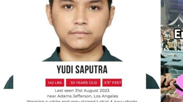 Sosok Yudi Saputra WNI di Los Angeles Hilang Setelah Terima Orderan ...