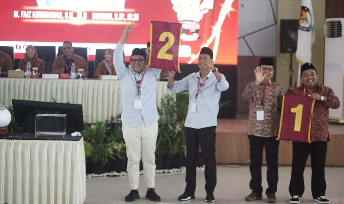 Sah! Pengundian Nomor Urut Paslon Bupati Batang: Fallas-Ridwan Nomor 1 ...