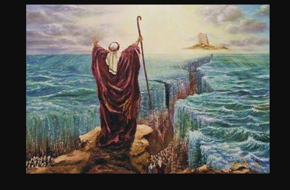 Tongkat Nabi Musa Membelah Laut Merah