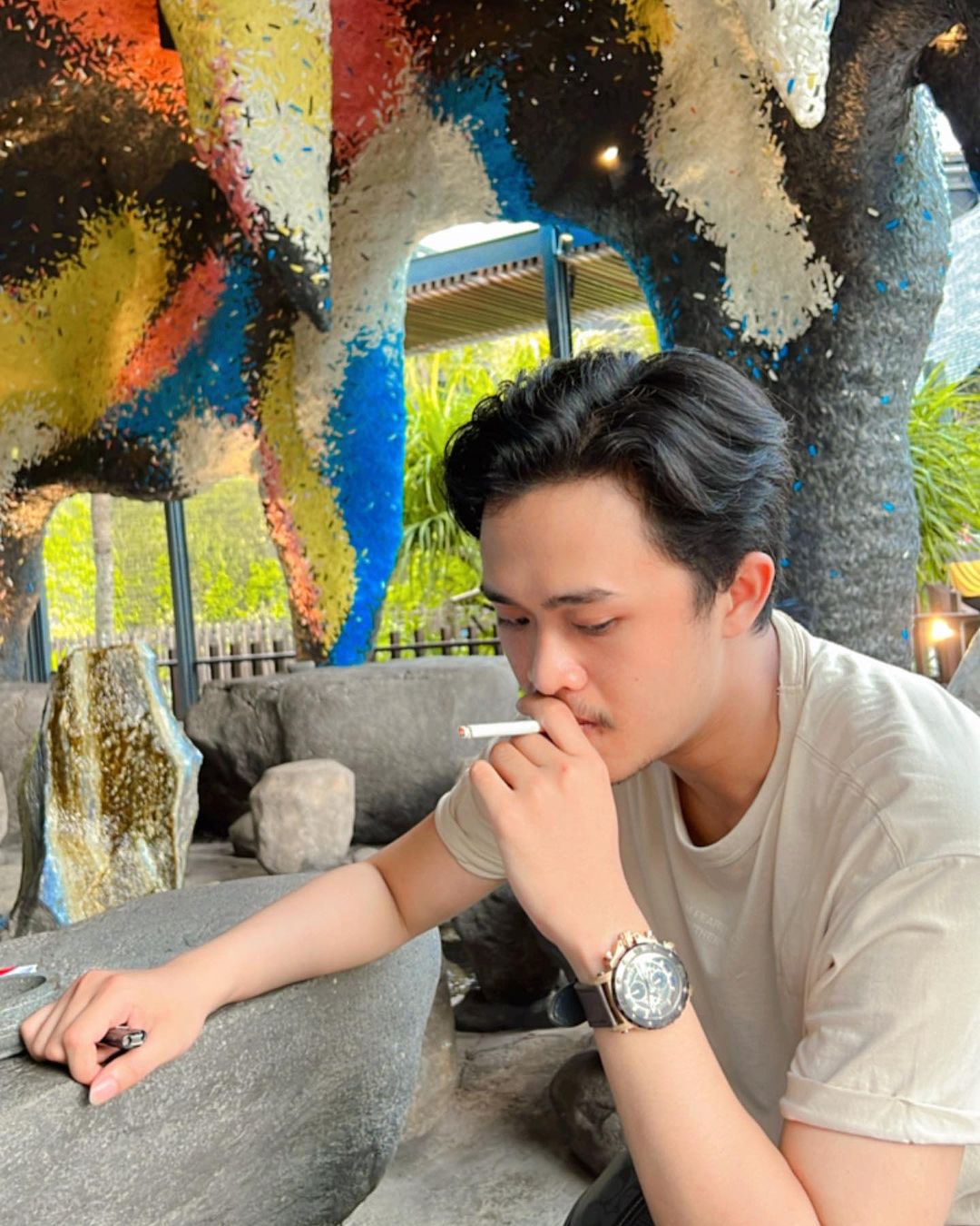 7 Potret Mas Bangkit Yuyudono Mantan Bella Bonita, Juga Berteman dengan ...