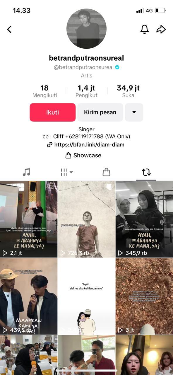 "Ayah, Peluk Aku" Betrand Peto Posting Ulang Banyak Video Tentang Ayah, Rindukan Ruben Onsu ...