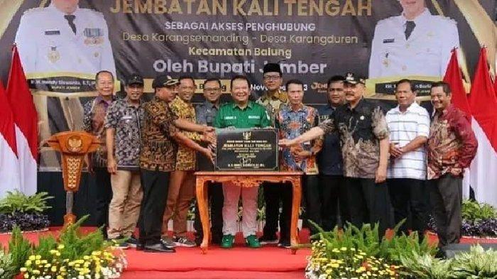 Jembatan Kali Tengah Jember Sepanjang 27 Meter Difungsikan ...