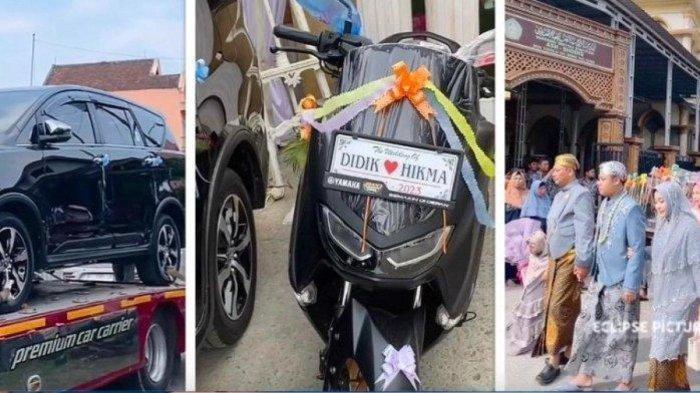 Viral Pernikahan Mewah Di Demak Pengantin Pria Bawa Seserahan Iphone