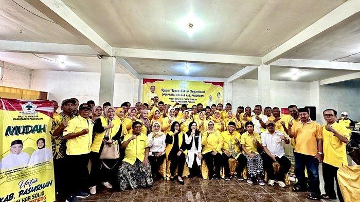 Partai Golkar Solid Siap Menangkan Pasangan Gus Mujib - Ning Wardah Untuk Pilkada - tribunjatim ...