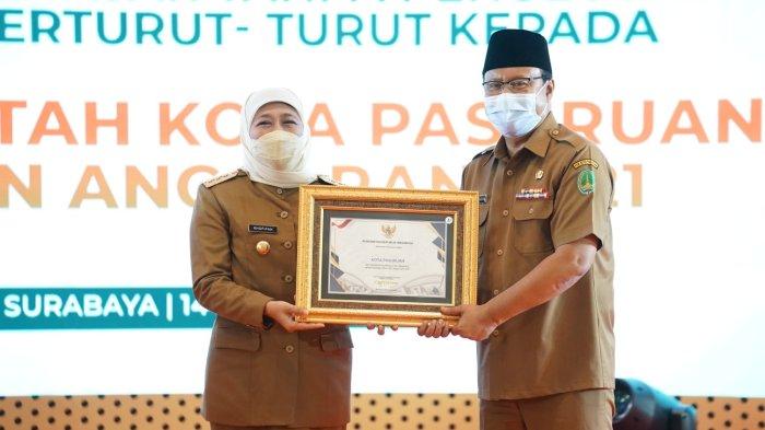 Pemkot Pasuruan Dua Kali Berturut Raih Predikat WTP - tribunjatim-timur.com