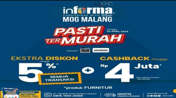 Dikira Modus Penjualan, Informa MOG Beri Free Mesin Cuci dan TV di ...