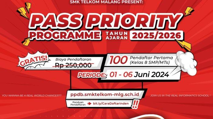 Rasakan Kelebihan Pass Priority Program! Bisa Daftar di Sekolah Berkualitas Tinggi secara Gratis ...