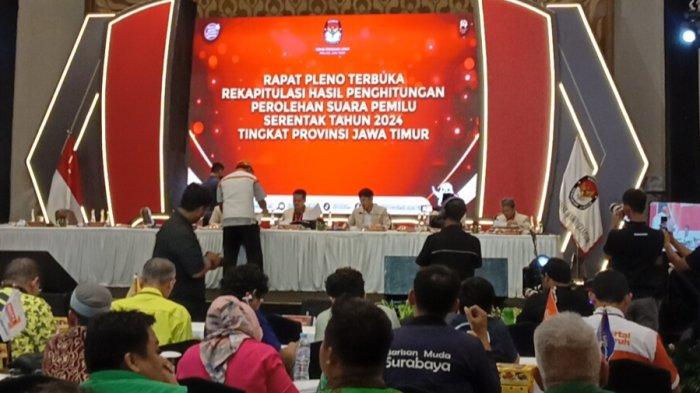 Hasil Rekapitulasi Suara KPU Jatim, Pasangan Prabowo-Gibran Menang Telak di Jawa Timur ...