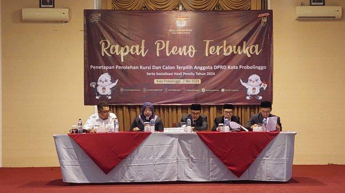 KPU Kota Probolinggo Gelar Rapat Pleno Penetapan Perolehan Kursi dan Penetapan Caleg Terpilih ...