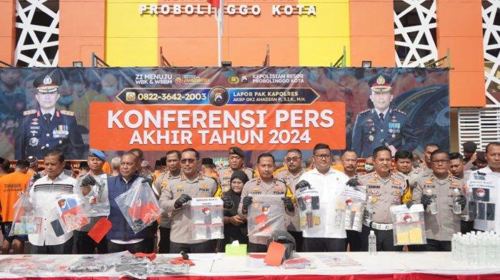 Peredaran Narkoba di Kota Probolinggo Meningkat di Tahun 2024 - tribunjatim-timur.com