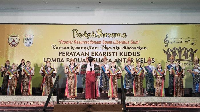 Merawat Tradisi Lomba Paduan Suara SMA Dempo Malang - tribunjatim-timur.com