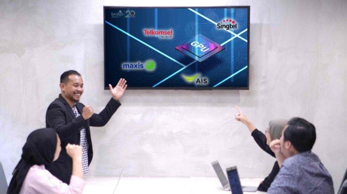 Tingkatkan Adopsi AI di Indonesia, Telkom Group Gandeng Telkomsel, Singtel dan Bridge Alliance ...