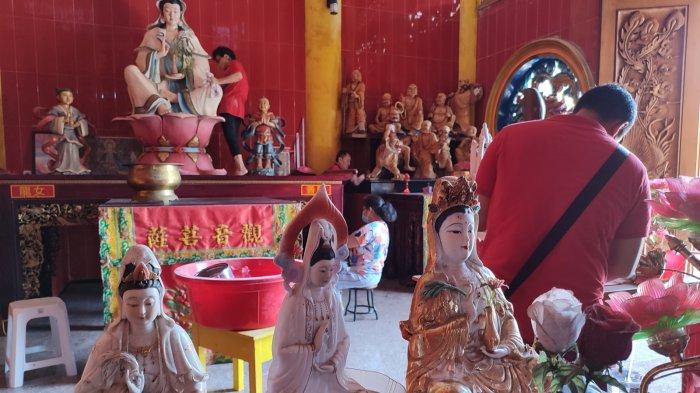 Klenteng Hoo Tong Bio Mulai Bersolek Jelang Imlek - tribunjatim-timur.com