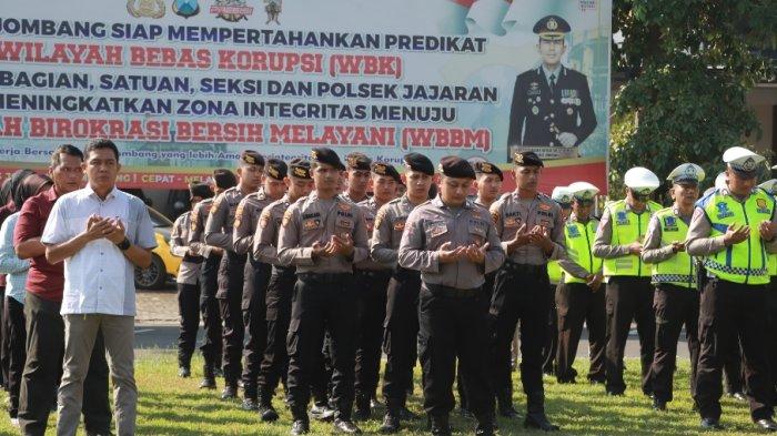 Polres Jombang Doa Bersama Mengenang Briptu Rian - tribunjatim-timur.com
