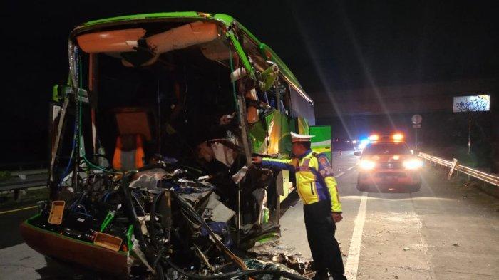 Sopir Bus Tertidur Diduga Penyebab Kecelakaan Bus Study Tour di Tol Jombang-Mojokerto ...