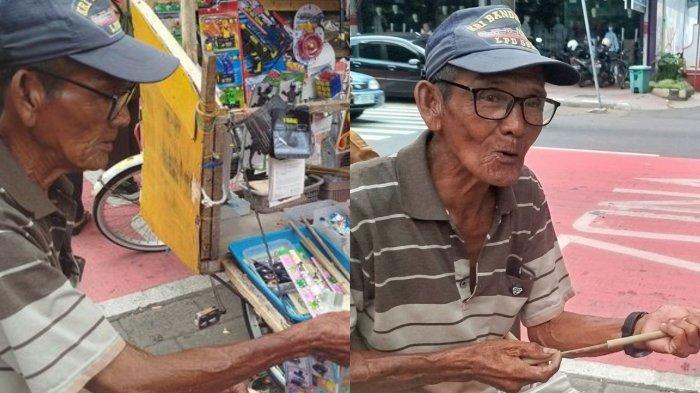35 Tahun Mbah Ahmad Jual Mainan di Sekolah, Sehari Bisa Dapat Rp50 Ribu ...