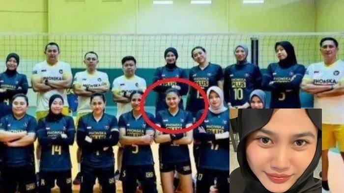 Sosok Ajeng Viona Adelea Pevoli Berhijab, Pernah Lawan Megawati Hangestri, Atlet dari Belitung ...