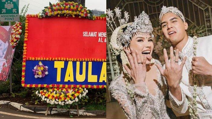 Desain Unik Karangan Bunga Andre Taulany untuk Ngunduh Mantu Al ...