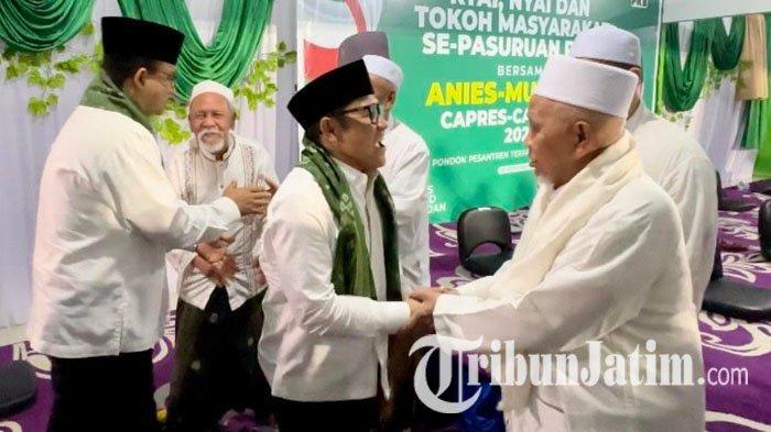 Bertemu Kiai se-Pasuruan Raya, Anies-Muhaimin AMIN Mohon Doa untuk ...