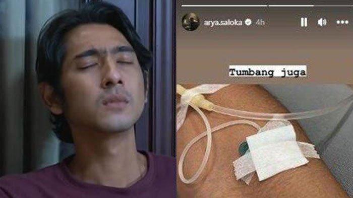 Jarang Sakit, Arya Saloka Mendadak Tumbang & Tangan Diinfus di Tengah Isu 'Ikatan Cinta' Tamat ...