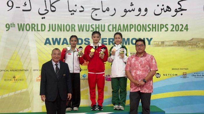 Atlet Wushu Kota Batu Raih Medali Emas di Even Dunia di Brunei Darussalam, Diikutkan di Porprov ...
