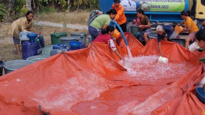Bojonegoro Dilanda Kekeringan, 22 Desa dari 12 Kecamatan Kesulitan Air Bersih, BPBD Turun Tangan ...