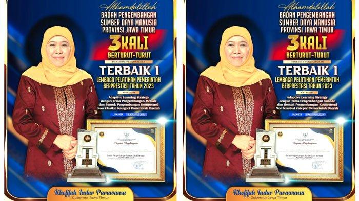 3 Kali Berturut-Turut, BPSDM Jatim Terima Penghargaan LAN RI Sebagai ...