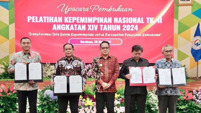 Tingkatkan Kualitas ASN, Pemprov Jatim Tandatangani Perjanjian Kerjasama Dengan 12 Perguruan ...