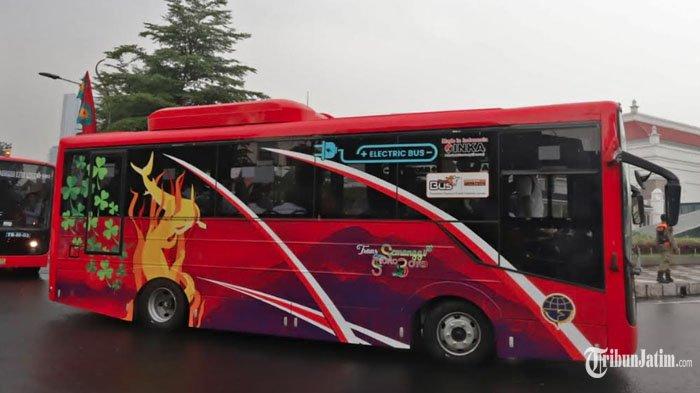 Bus Listrik Trans Semanggi Suroboyo Resmi Berhenti Beroperasi di Kota ...