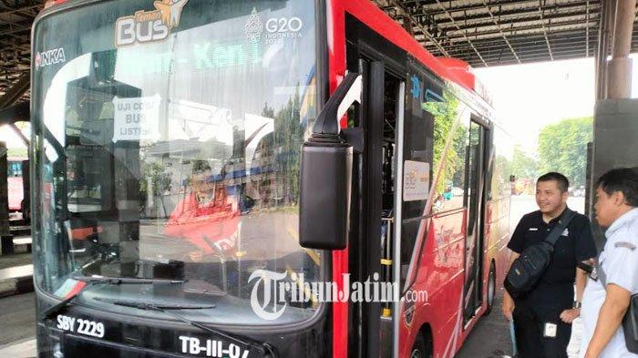 Bus Listrik Trans Semanggi Surabaya akan Beroperasi Lagi, Tarif hanya ...