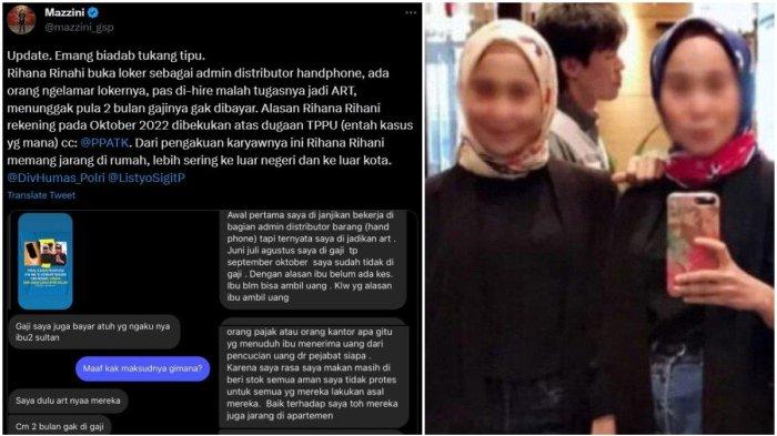 UPDATE Nasib Rihana Rihani, Ironi Kini Korban Malah Ditahan Pelaku ...