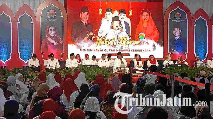Gelar Peringatan Nuzulul Quran di Surabaya, PDIP Jatim Santuni Anak Yatim dan para Janda ...