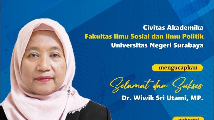 Sosok Wiwik Sri Utami Dekan Fisipol Unesa, Jadi Tokoh yang Berperan ...