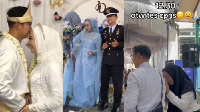 Tamu Undangan Syok Pengantin Tinggalkan Pesta Pernikahan Demi Tes Cpns