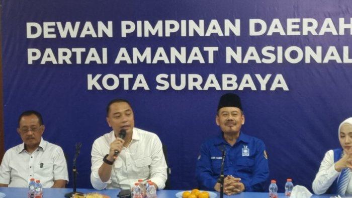 Ramaikan Pilkada Surabaya 2024, Eri Cahyadi-Armuji Resmi Daftar ke PAN - Tribunjatim.com