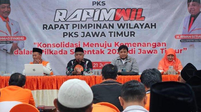 Rampungkan Rapimwil, PKS Jatim Konsolidasi Pemenangan Khofifah-Emil di Pilgub 2024 - Tribunjatim.com