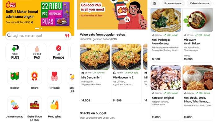 Pertama di Indonesia, GoFood PAS Hadirkan Kurasi Menu Lengkap, Harga ...