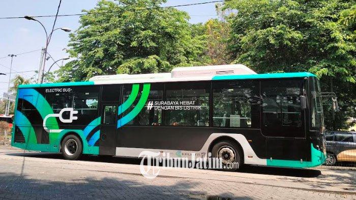 Nasib Bus Listrik Surabaya, Tarif Gratis Sampai Akhir Bulan Januari ...
